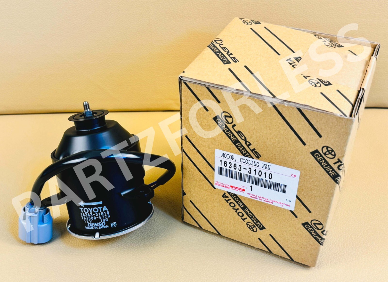 16363-31010 TOYOTA GENUINE LEXUS LS460 GS MOTOR COOLING FAN NO.1 OEM | eBay