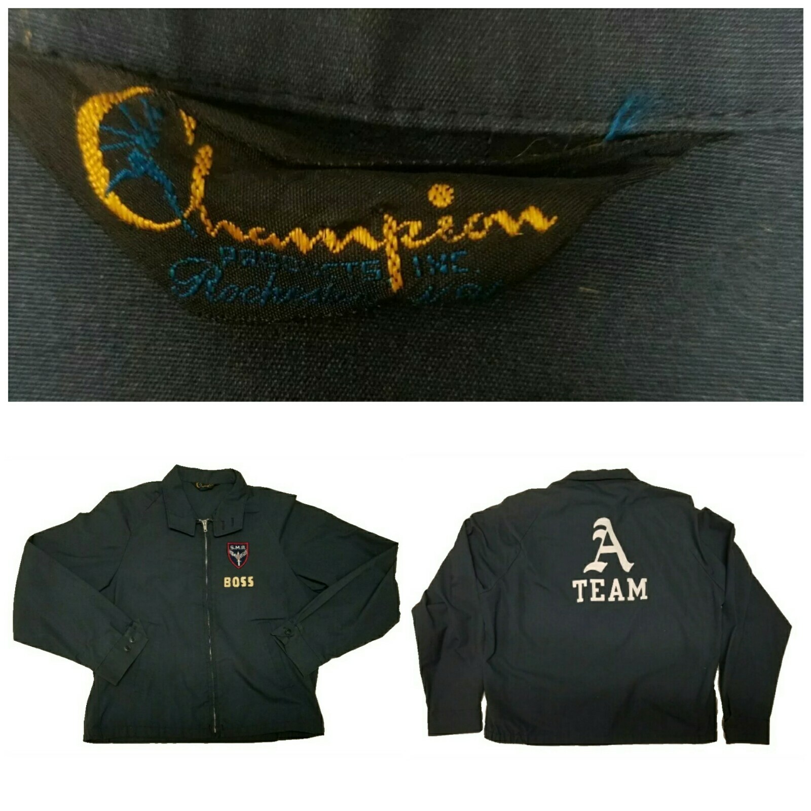 1950s champion SMA Howie Rifle Boss Jacket A-Team - Gem