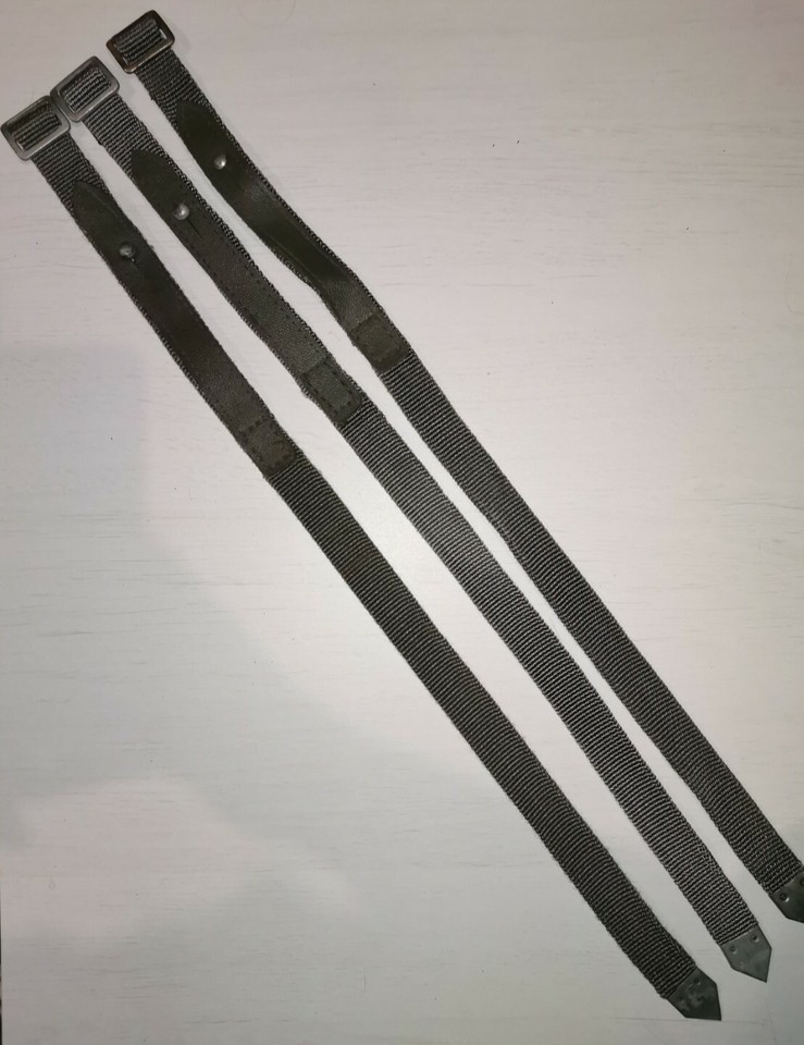 Set of 3 x DDR East German Army Webbing Straps Warsaw Pact Vintage | eBay