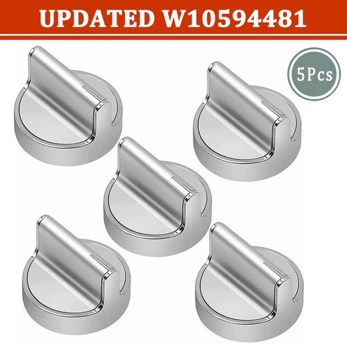 5 Pack For Whirlpool Range Burner Control Knob-Lot of 5 Part ...