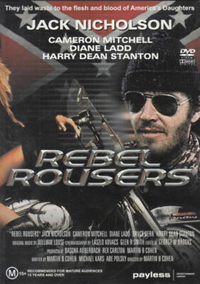 REBEL ROUSERS DVD - Jack Nicholson Movie 1970'S_RARE oop region all ...