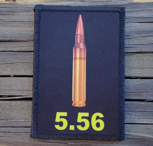 5.56 Morale Patch Hook and Loop Army Custom Tactical Funny 2A 2nd ...