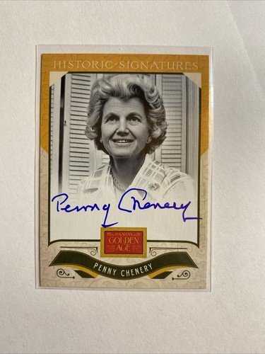 2012 Panini Golden Age Historic Signatures Penny Chenery Auto ...