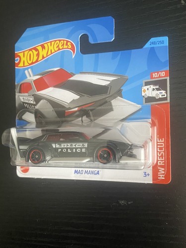 Hot Wheels - 2023 HW Rescue 10/10 Mad Manga 248/250 (BBHKJ25) | eBay