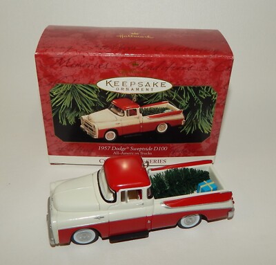 Hallmark Christmas Ornament 1957 Dodge Sweptside D100 All American ...