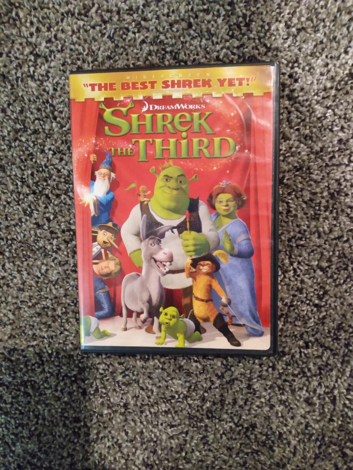 Shrek the Third (DVD, 2007, Widescreen Version) SHREK 3 97361179247 | eBay