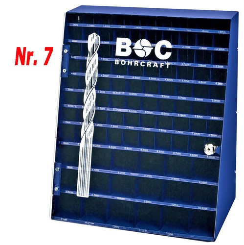 Bohrer Box ABS Leer 19-25 Teilig 0,5 Steigend Bohrerkasten Leerbox ...