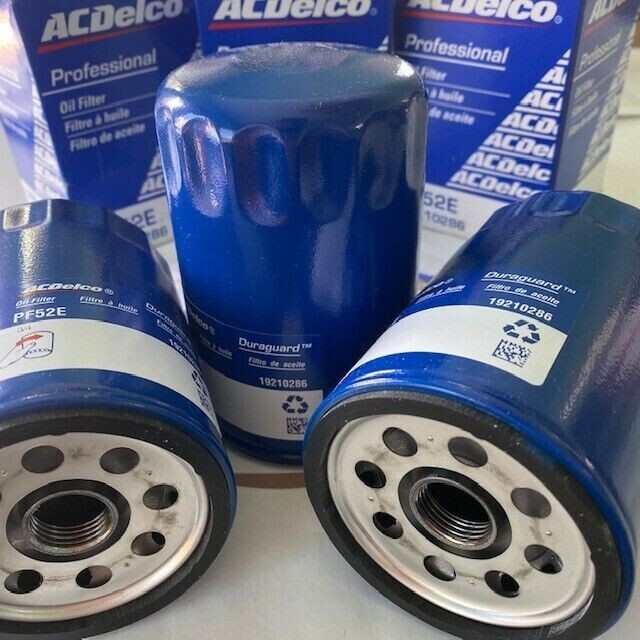 AC Delco GM PF52E Engine Oil Filter Set of 3 for Chevy GMC Buick Olds ...