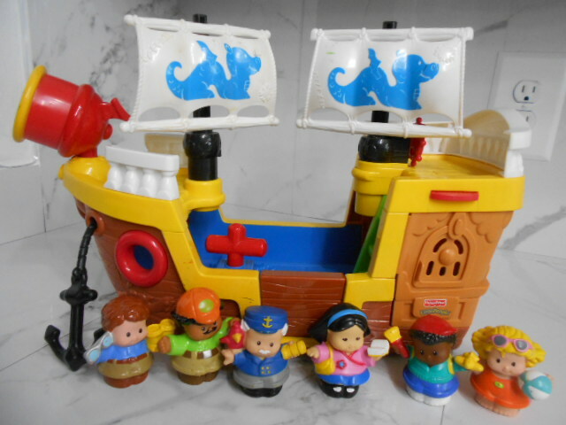 Toy Replacement Pieces Fisher-Price Replacement Pirate Captain Figure ...