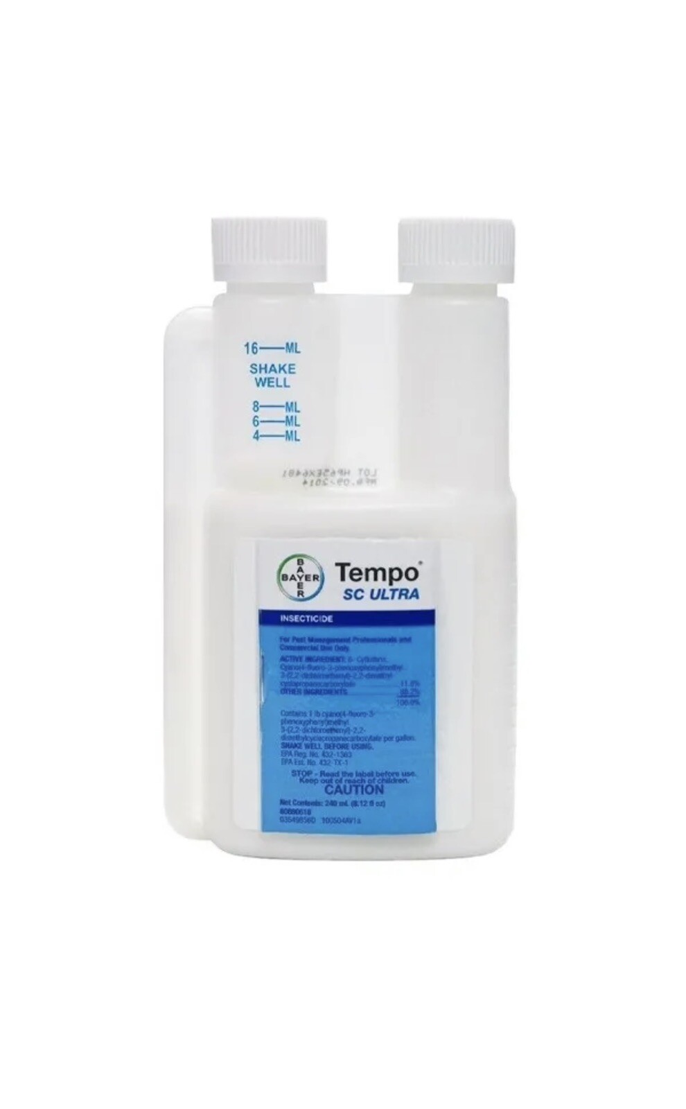 8 oz Tempo SC Ultra ( 240 ML ) Insecticide Pest Insect Control Spiders ...