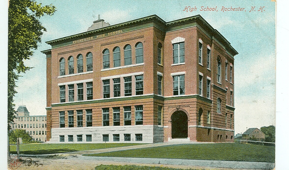 ROCHESTER,NEW HAMPSHIRE-HIGH SCHOOL-PRE1910-UDB-#7726-(NH-R) | eBay