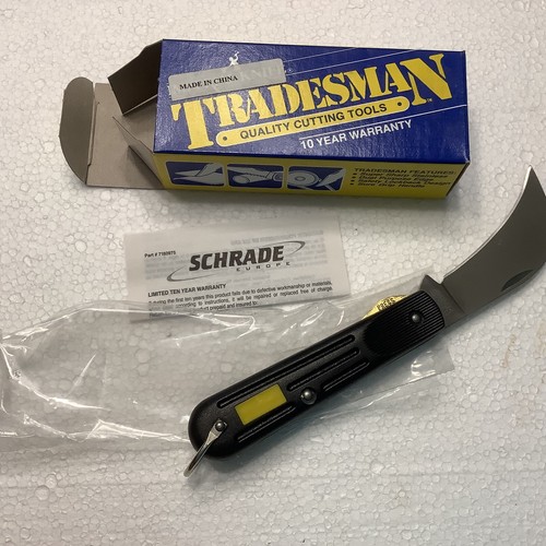 NEW Schrade Old Timer HAWK BILL Folding Knife 3" Stainless Steel Blade ...