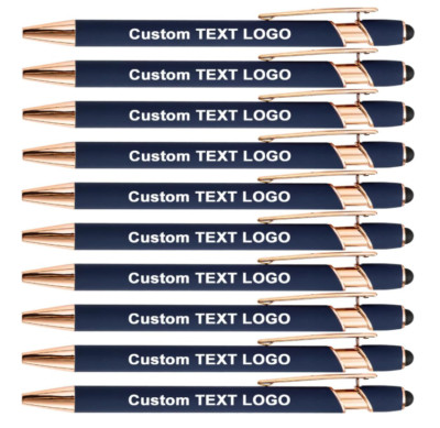 Custom Engraved Pen - Personalized Metal Pens - Choose Your Color ...