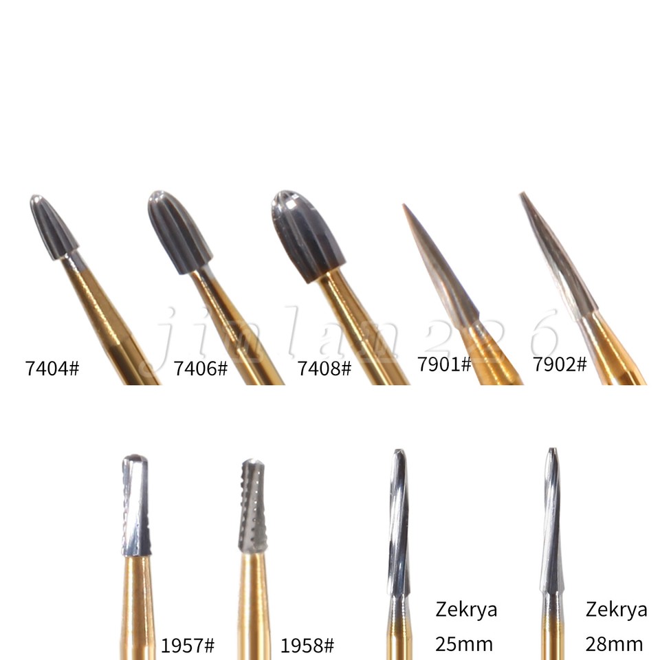 Dental Burs FG1-5 7901 7406 High Speed Round Tungsten Carbide Burr ...
