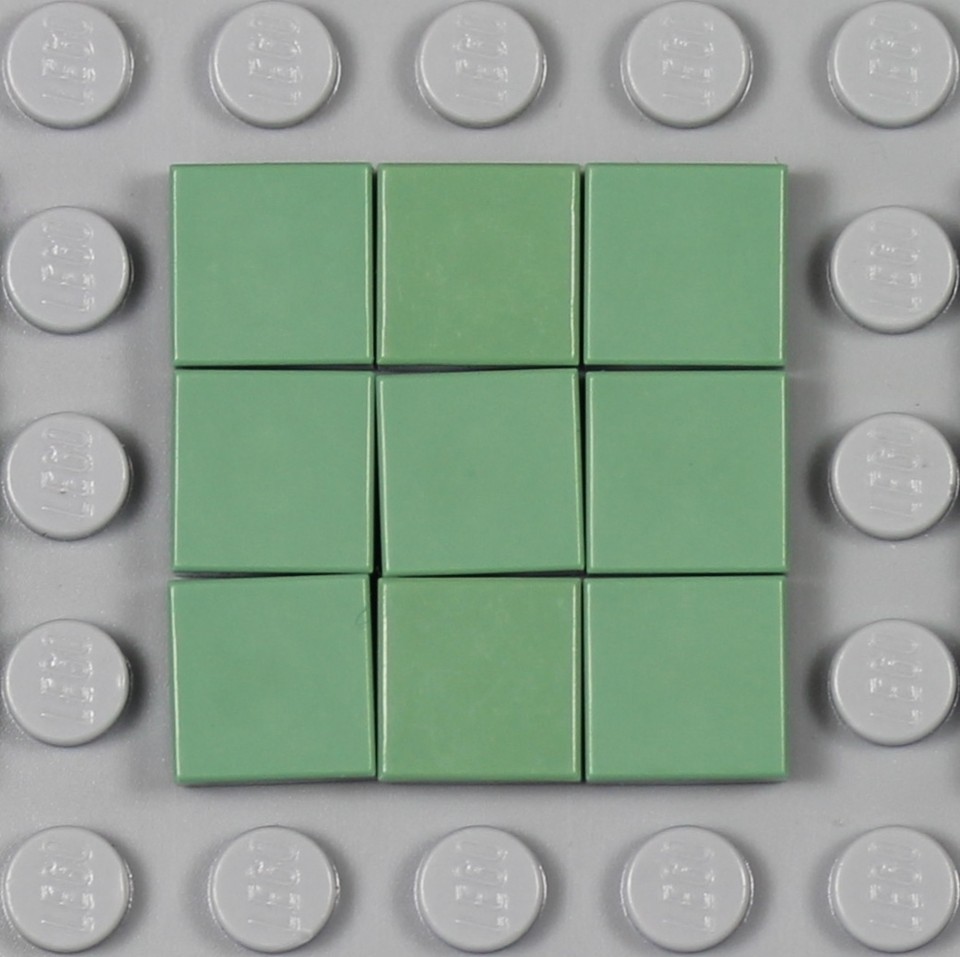 LEGO - 1x1 Square Tiles - PICK YOUR COLORS Smooth Finishing Flat Mosaic ...