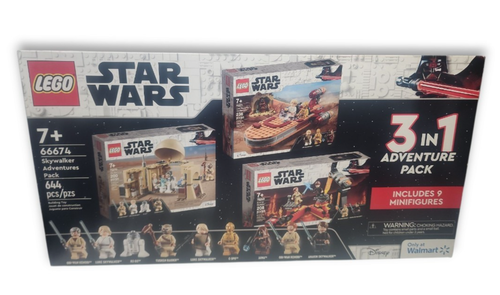 LEGO 66674 Star Wars: Skywalker Adventures Pack 3 In 1 Special Set BOX ...