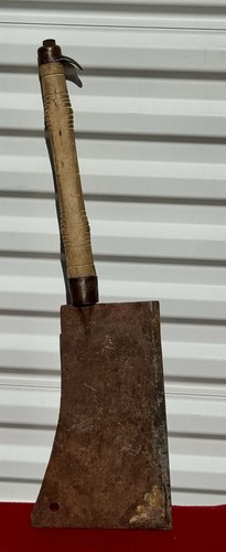 Antique Butchers Hog Splitter Cleaver 6lbs with Knuckle Guard | eBay