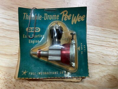 Cox Thimble-drome COX PEE WEE .020 -on blister card | eBay
