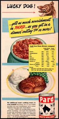 Pard Swift's Dog Food Vintage Ad Woman's Day 1949 (100311) | eBay