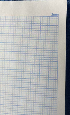 Graph Paper A4, 2mm x 2mm squares, 20 sheets^ | eBay