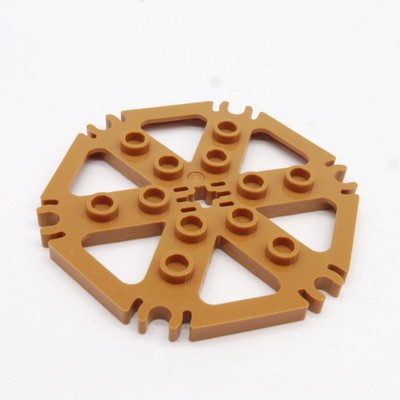 LEG0084 Lego 64566 Technic Plaque Rotor Marron Piggy Pirate Ship 75825 ...