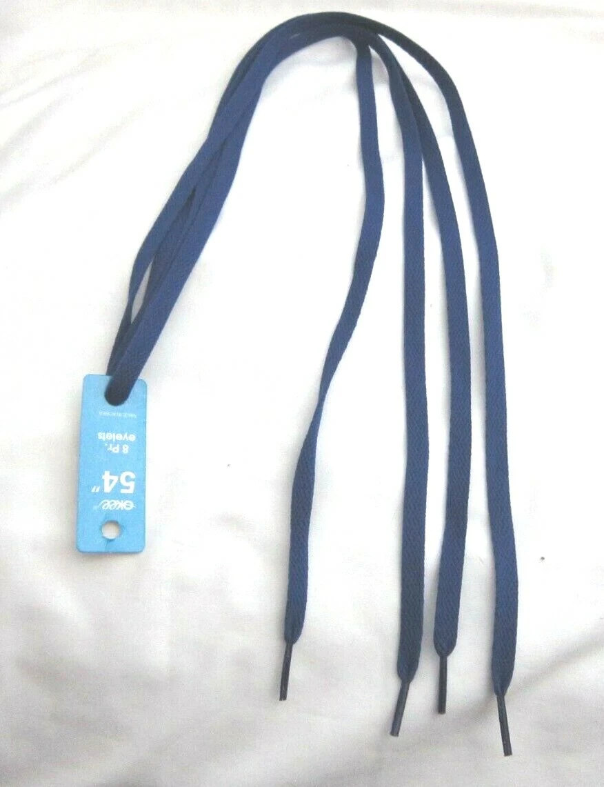 Blue Shoe Lace Pattern