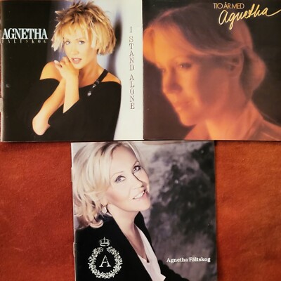 Agnetha Faltskog 3 CD LOT RARE OOP HTF ABBA Peter Cetera | eBay