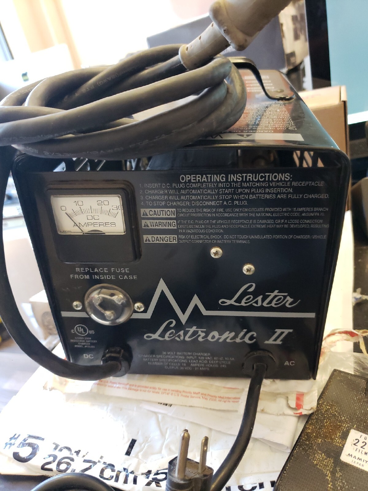 Lester Lestronic II 36V Club Cart Golf Cart Battery Charger MODEL 19300 (G2-4) | 36V | E-Z-GO ...