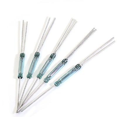 2.5mmx14mm Reed Switch SPDT N/O N/C 3Pin Glass Magnetic Induction ...