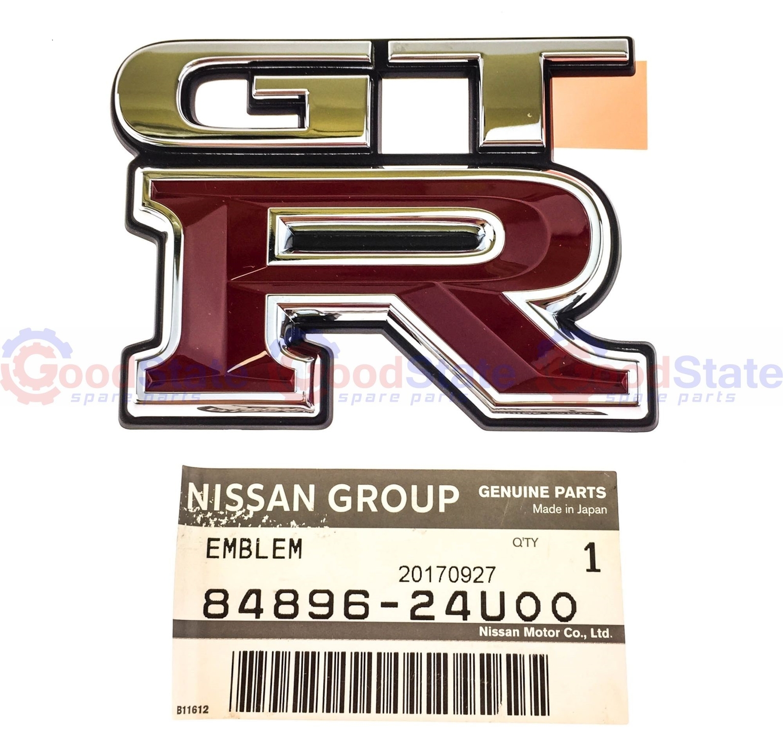 Genuine NISSAN Skyline GTR R33 BCNR33 Emblem Trunk Boot Rear Cover Lid ...