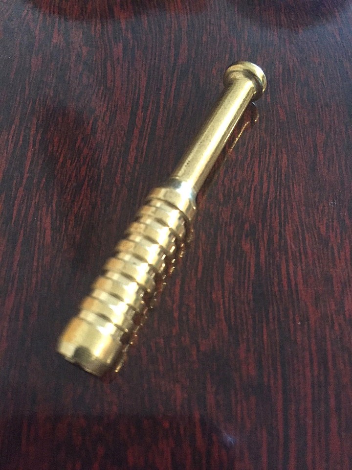 2" Brass One Hitter Pipe- The original Brass Bat for 3" Dugouts | eBay