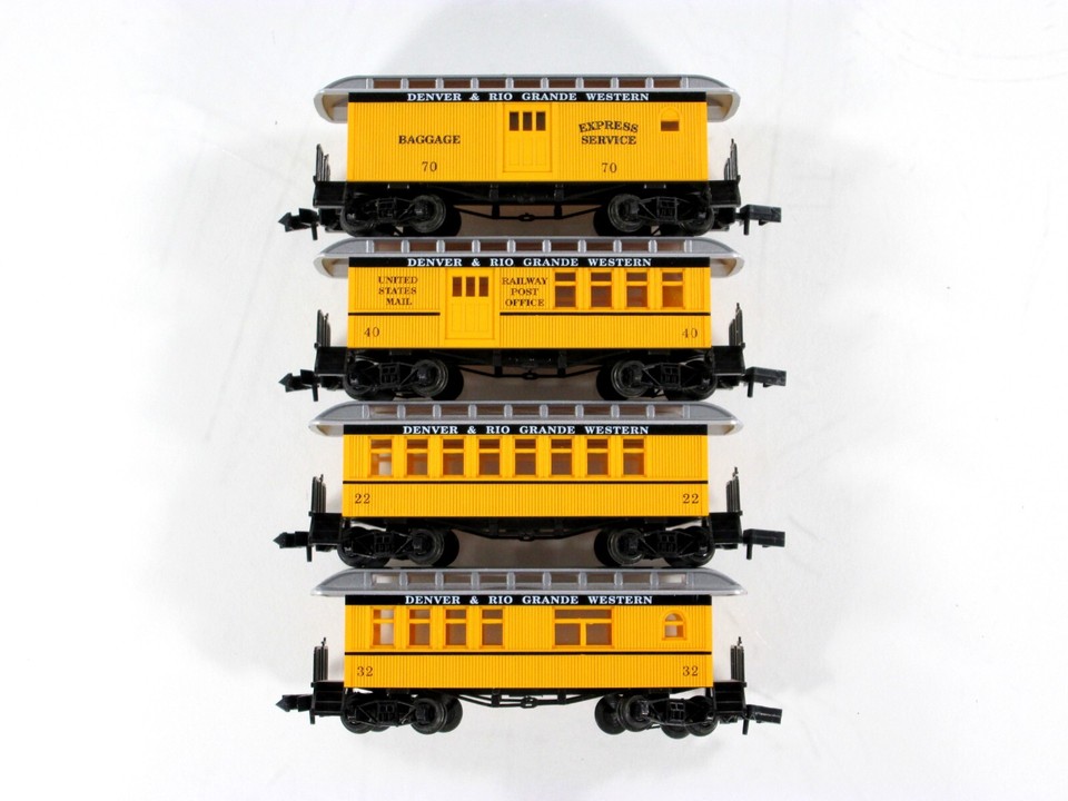 N Scale ***DENVER RIO GRANDE WESTERN SILVERTON*** Overton Set ...
