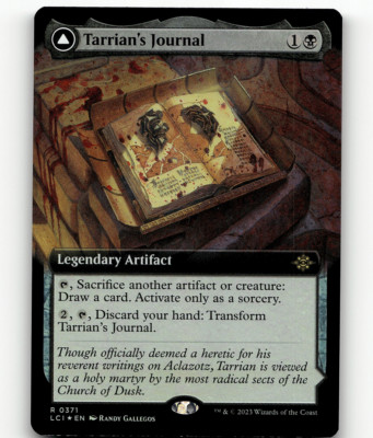 FOIL - MTG Tarrian's Journal (Extended Art) 371 - The Lost Caverns of ...