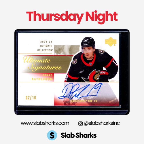 2023 ULTIMATE COLLECTION DRAKE BATHERSON 2003 RETRO SIGNATURES GOLD ...