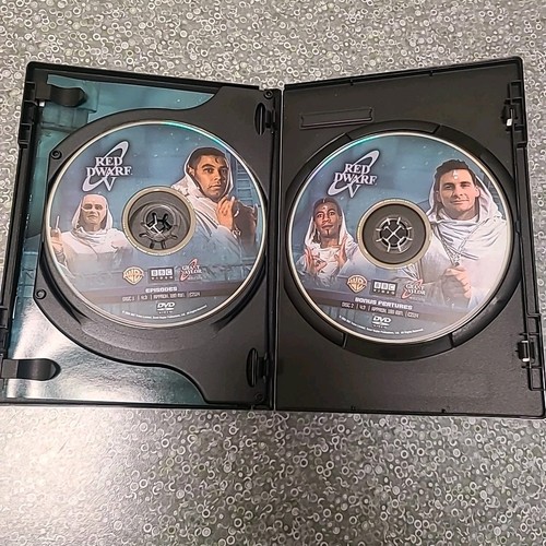 RED DWARF SERIES Seasons 1,2,3,4,5, DVD LOT Collector's Cards And ...