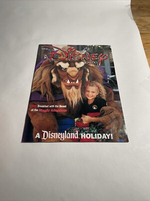 Vintage Disney Catalog Holiday 1992 Magazine, Beauty & the Beast cover ...