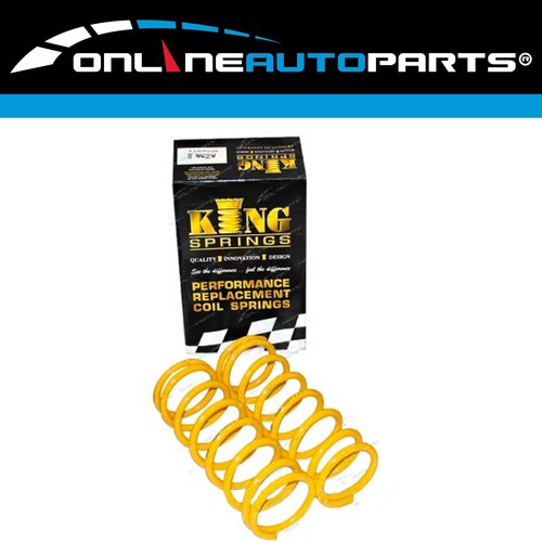Rear Pair Coil King Springs 3" Lift 75mm Raised for Nissan Patrol GQ ...