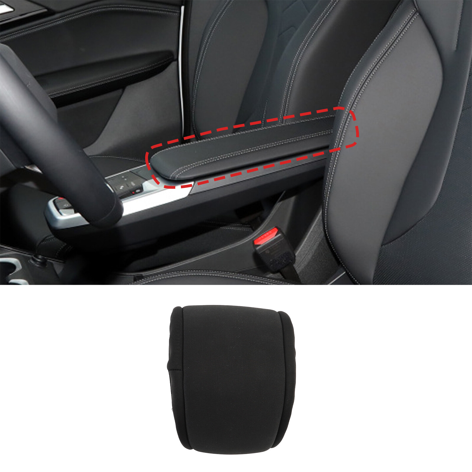 Armrest Cushion Cover Center Console Box Pad Cover For BMW X1 U11 2023 ...
