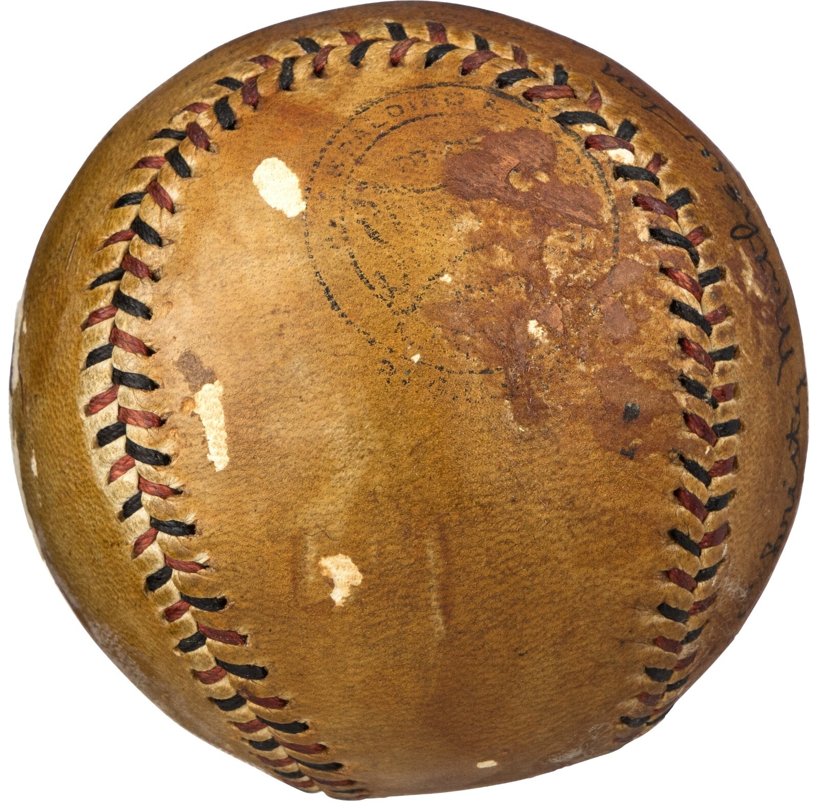 Christy Mathewson & Grover Cleveland Alexander Signed NL Baseball PSA ...