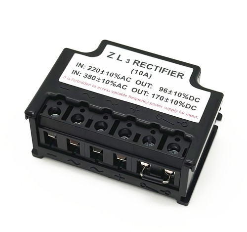 ZL3 380VAC~170VDC 220VAC~96VDC 10A brake rectifier power supply | eBay