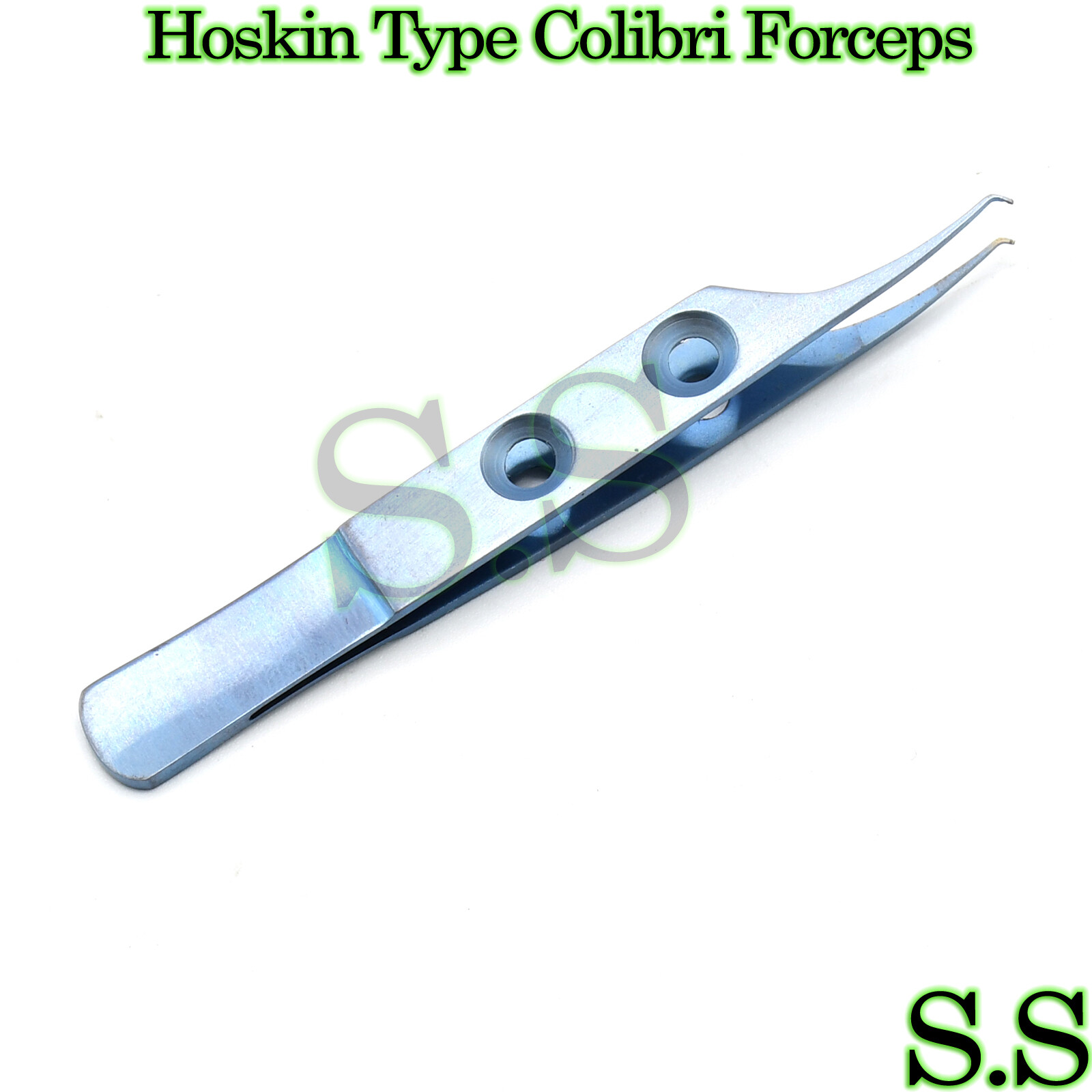 Hoskin Type Colibri Forceps Pierse Tips Titanium Surgical Instruments ...