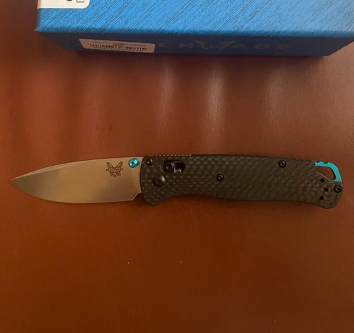 Benchmade 533-3 mini Bugout CPM S90V - Carbon Fiber Handle Folding Knife New | eBay