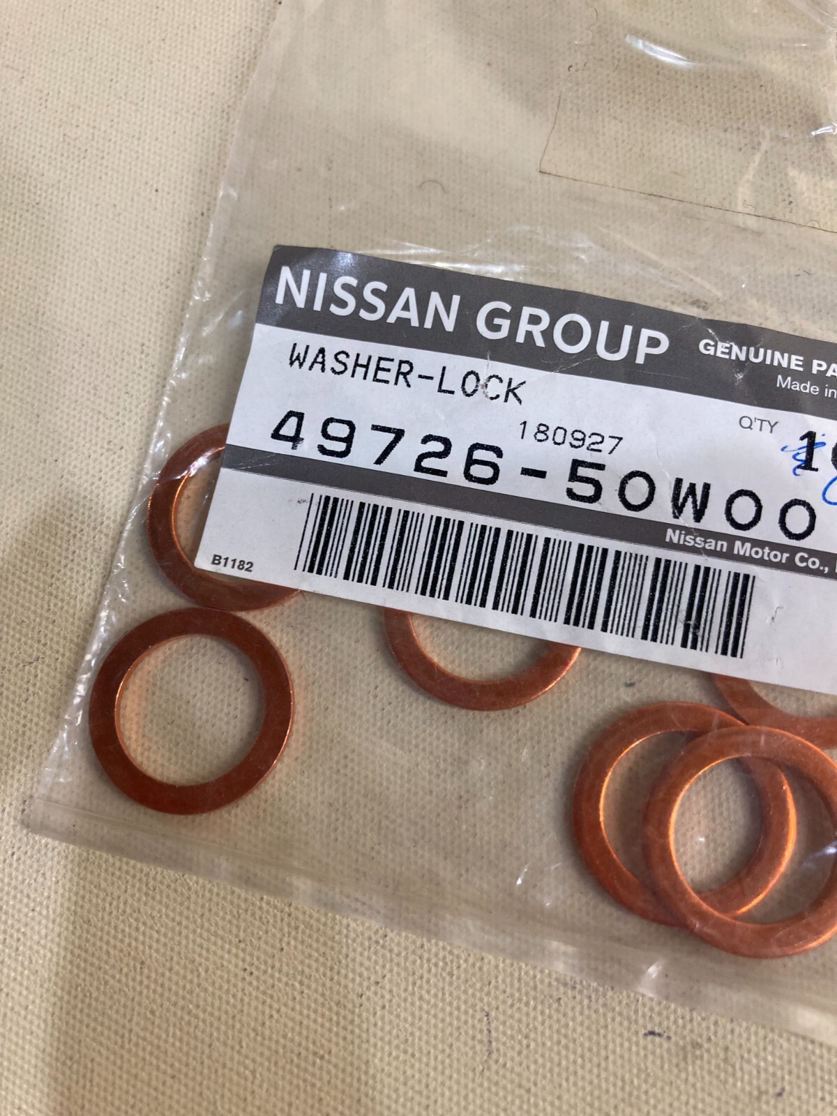 NISSAN OEM GENUINE - 49726-50W00 (1 ONLY) | eBay Australia