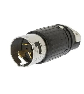Hubbell Cs8265c 50A Twist-Lock Plug 2P 3W 250Vac Dd26-mm.yy ...