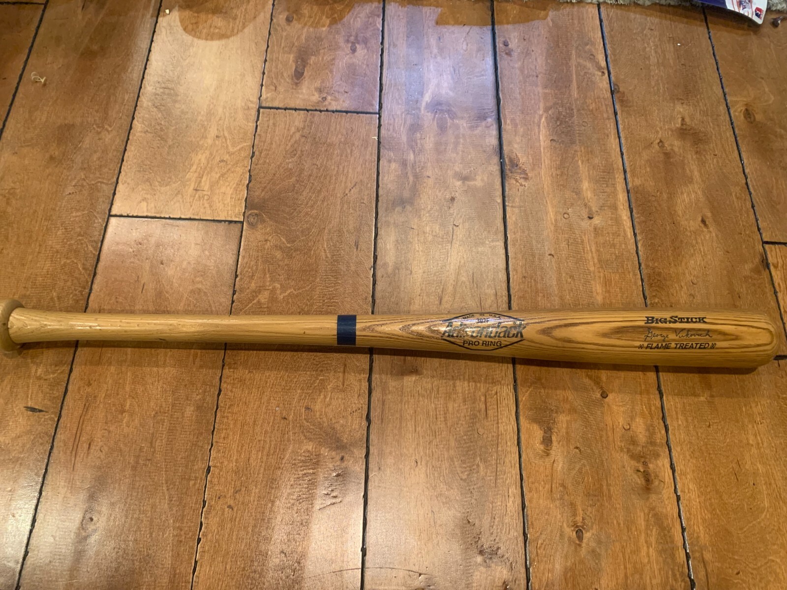 1980'S GEORGE VUKOVICH PHILLIES ADIRONDACK 302F BIG STICK BASEBALL Bat ...