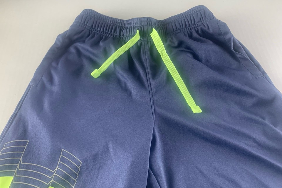 Boys Under Armour Shorts Size SM Child Sports School Summer Drawstring ...