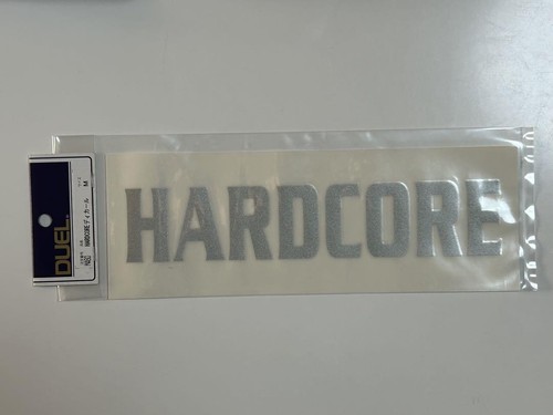 Duel Hardcore Sticker Silver | eBay