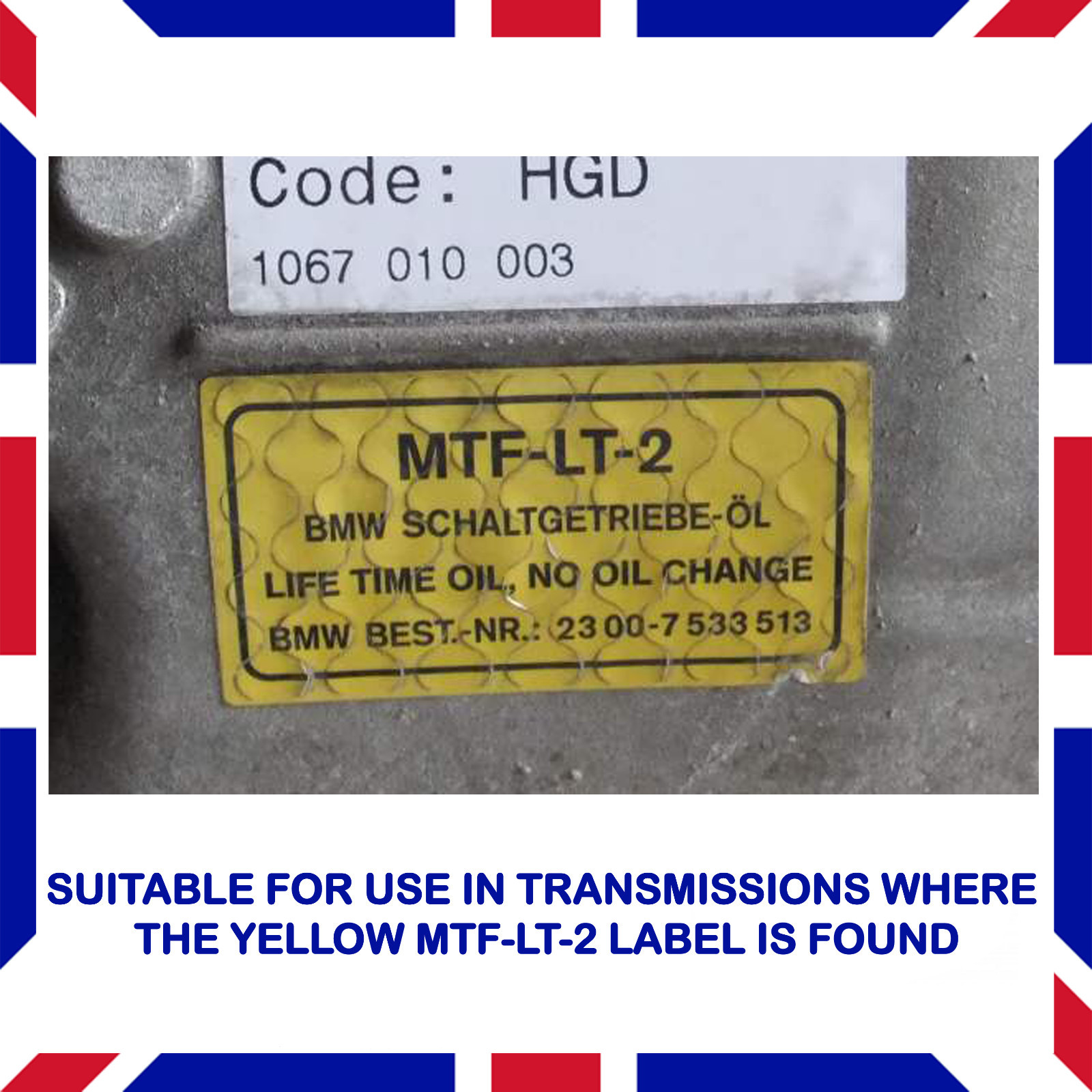 2L MTF-LT-2 SYNTHETIC GEAR OIL FOR BMW MINI LT2 WESTWAY LUBRICANTS ...