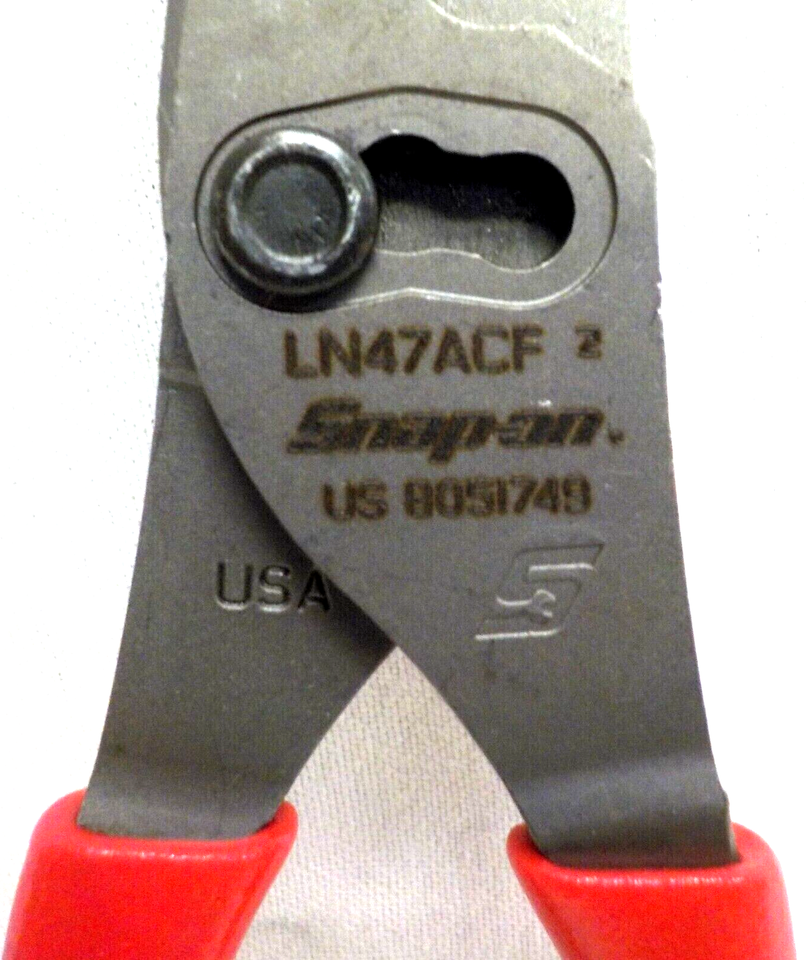 Snap-on Tools 9" Talon Grip Long Nose Slip Joint Pliers LN47ACF Red ...