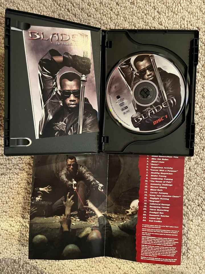 Blade II DVD, 2002, 2-Disc Set, Wesley Snipes, Widescreen | eBay